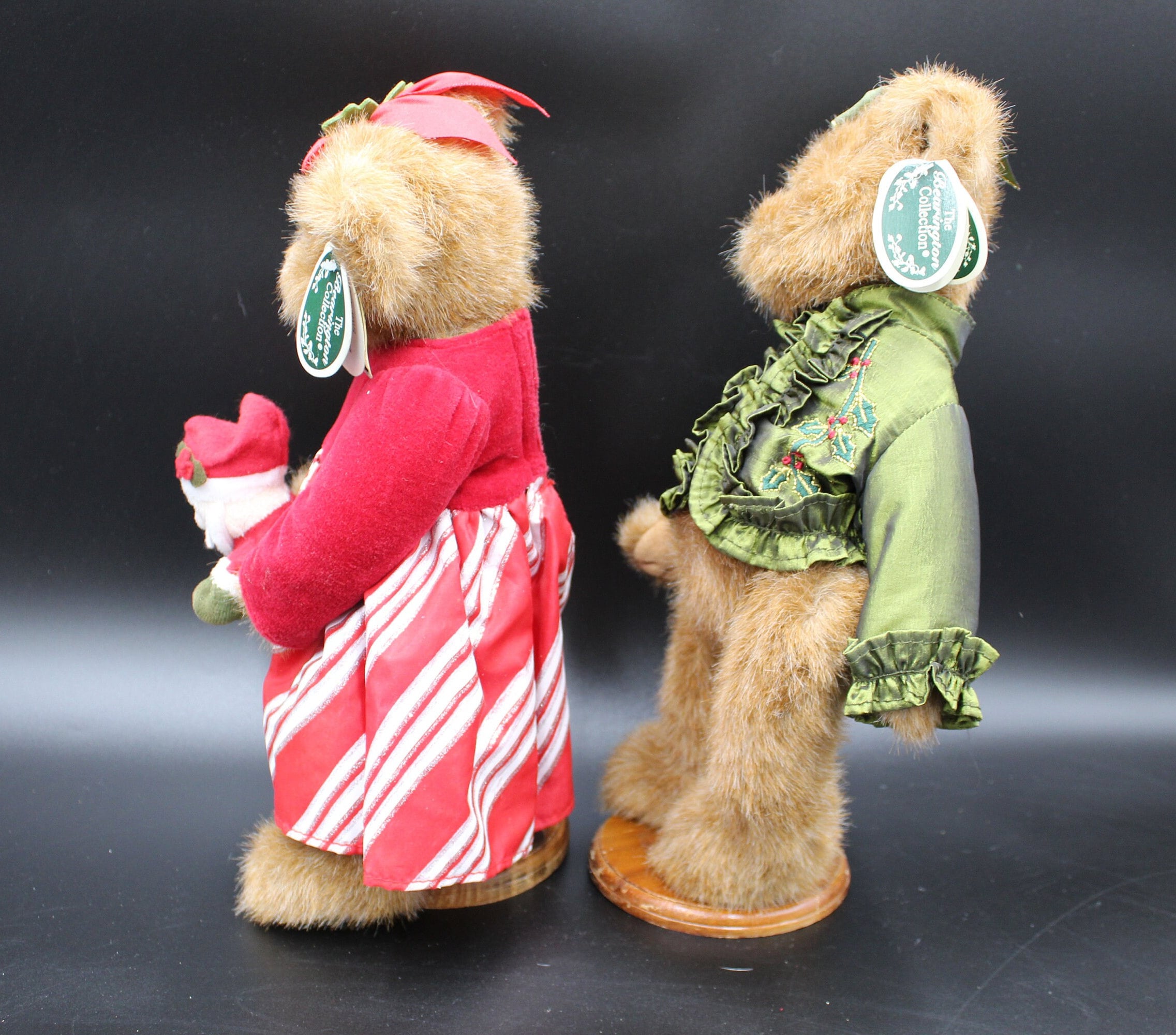 The Bearington Collection Chrissy and Claus and Bella Beary Christmas ...