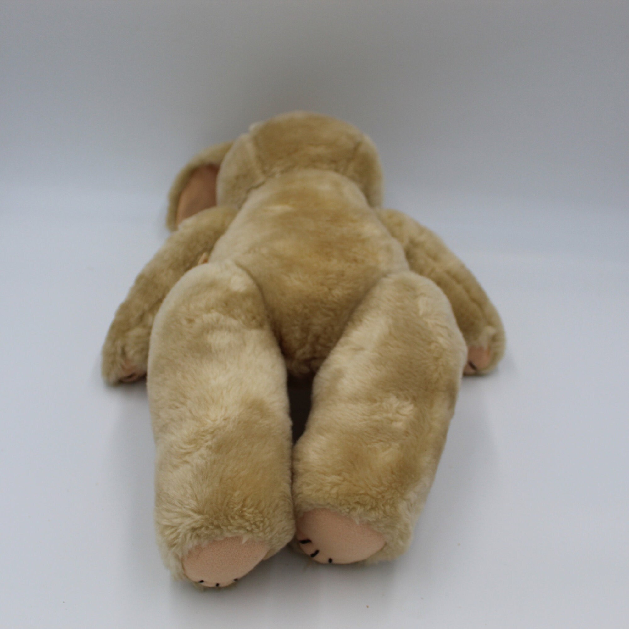 Vintage Plush Floppy Tan Eared Bunny Rabbit With Moveable Appendages ...