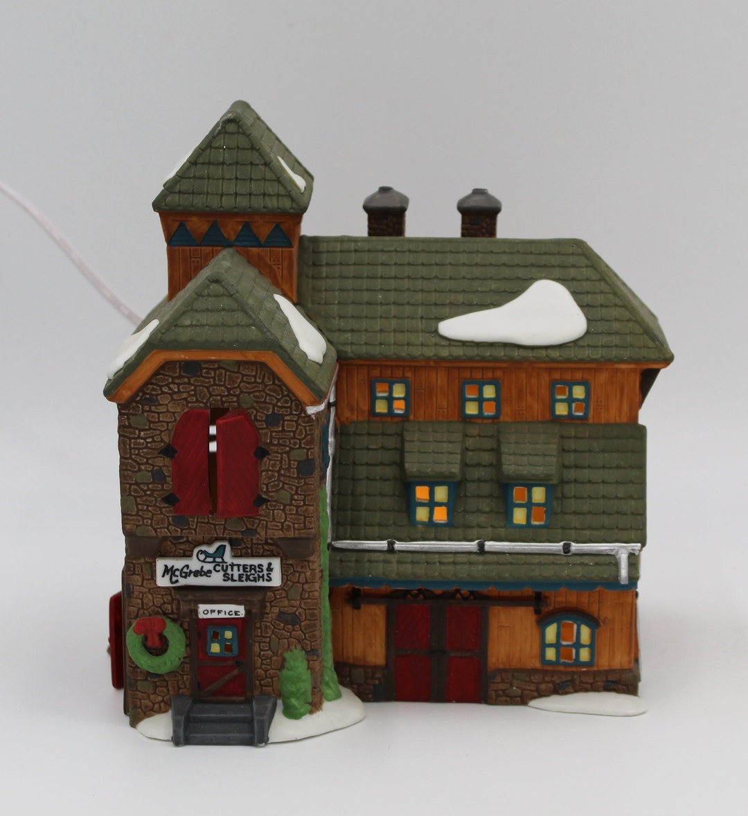Dept 56 Mcgrebe Cutters & Sleighs - New England Village Series (1991 ...