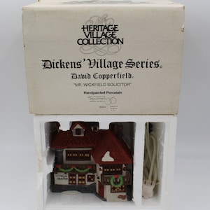 Heritage Village Collection Dickens' Village Series David Copperfield ...