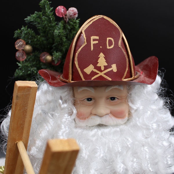 Fireman Santa - Etsy