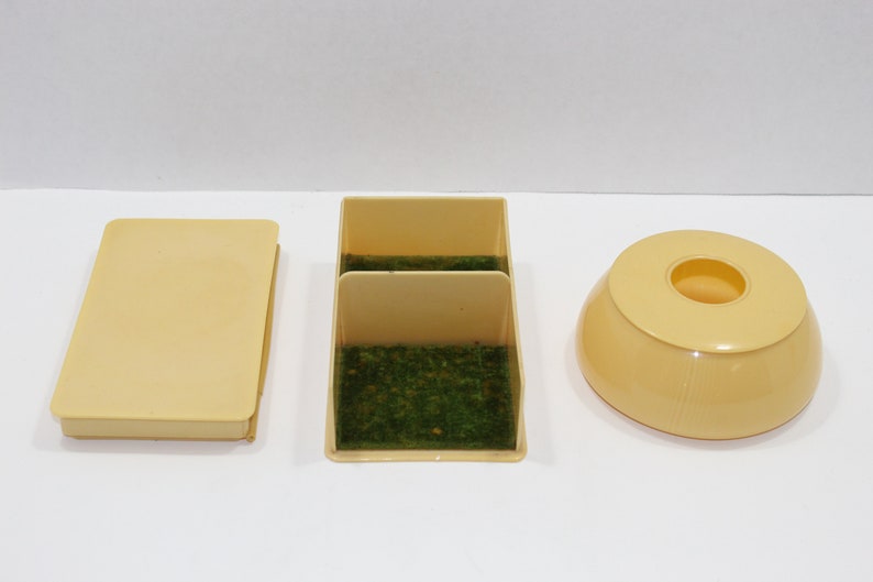 Vintage Ivory Celluloid Pyralin 8 Piece Vanity Set Early - Etsy