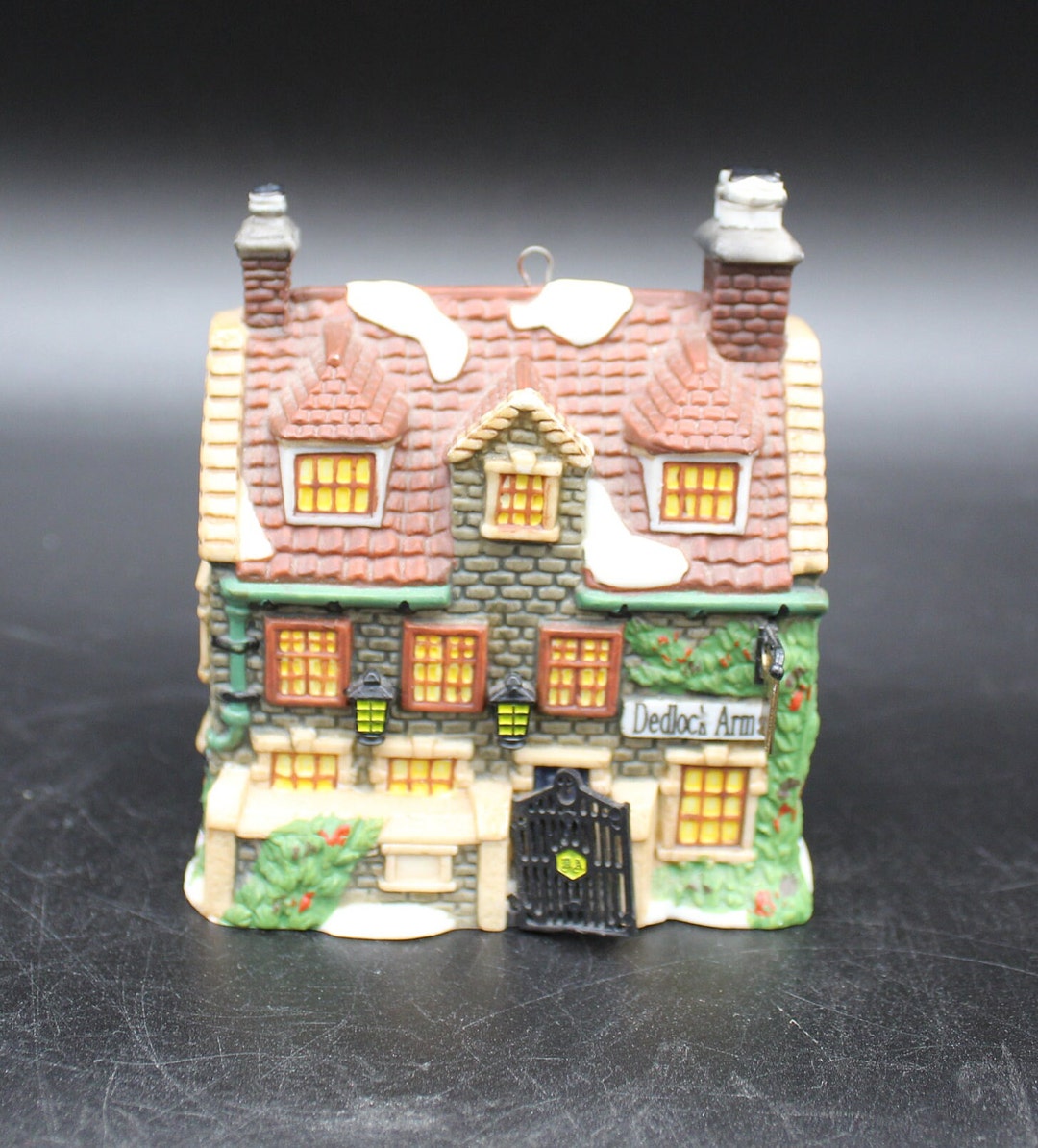 Vintage Dept 56 Charles Dickens Heritage Dedlock Arms Christmas ...