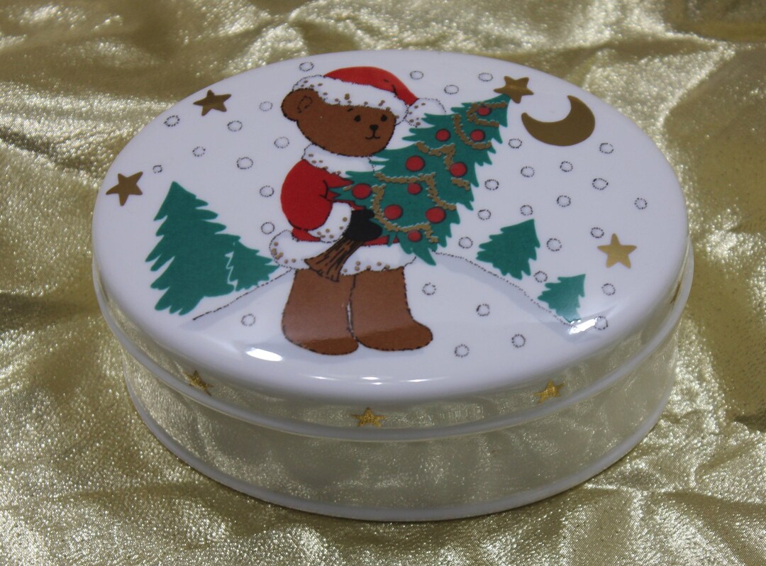 Christopher Stuart santabear's Tree Oval Bone - Etsy