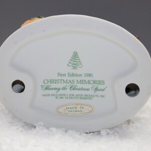 Vintage Avon First Edition 1981 Christmas Memories "sharing the ...