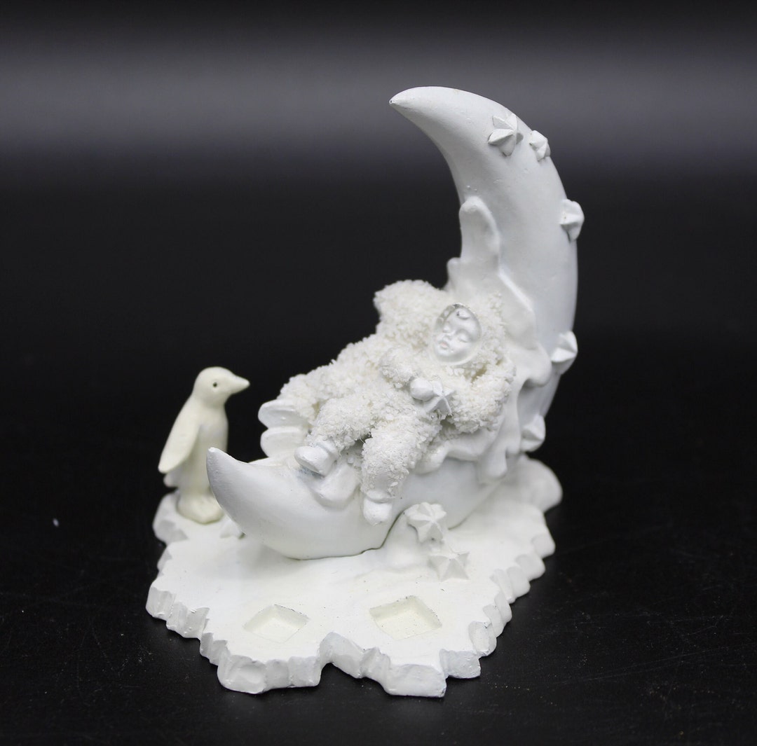 Vintage Dept 56 Miniature Pewter Snowbabies Figurine Somewhere in ...