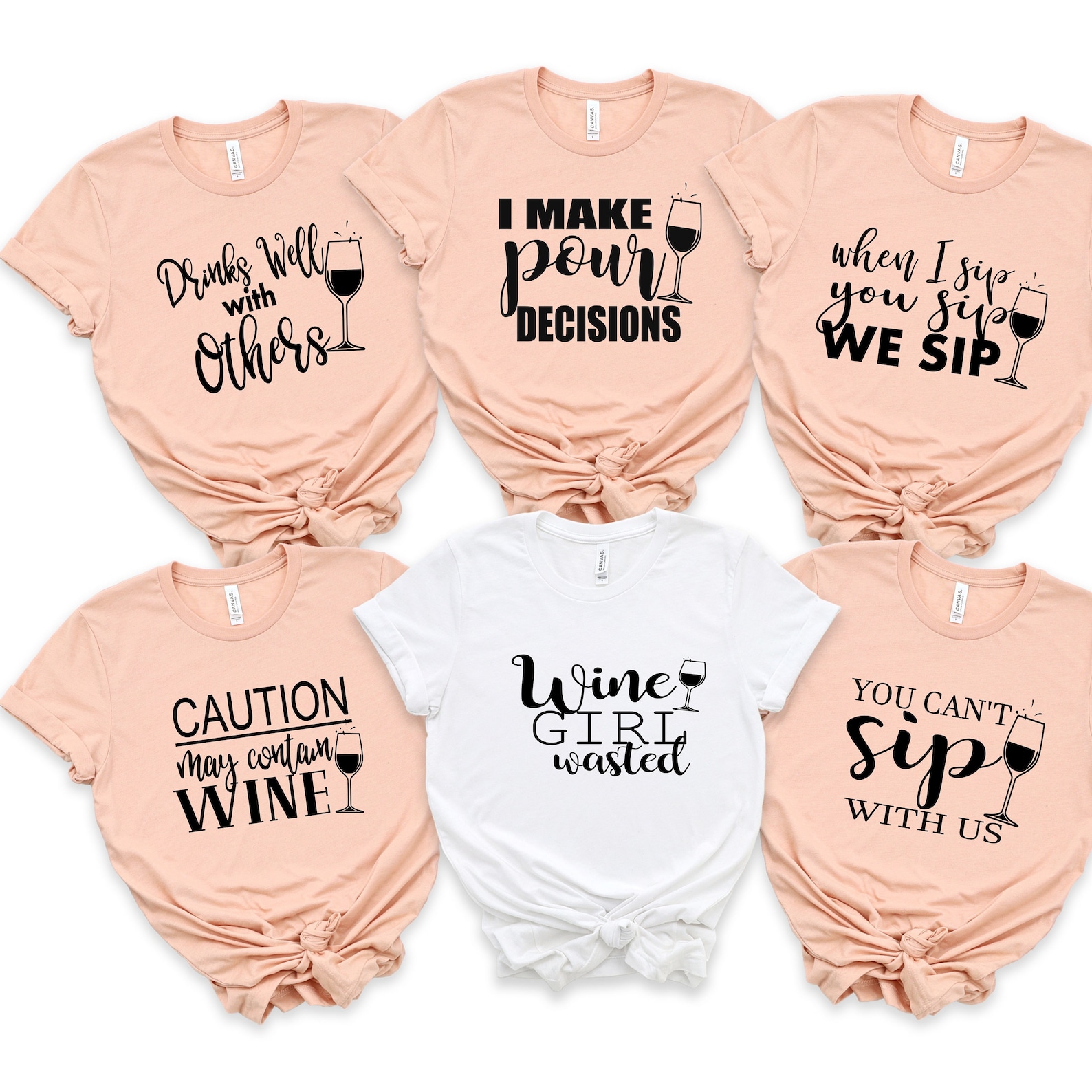 Wine Shirts Girls Trip Shirts Wine Shirts Cute Wine | Etsy
