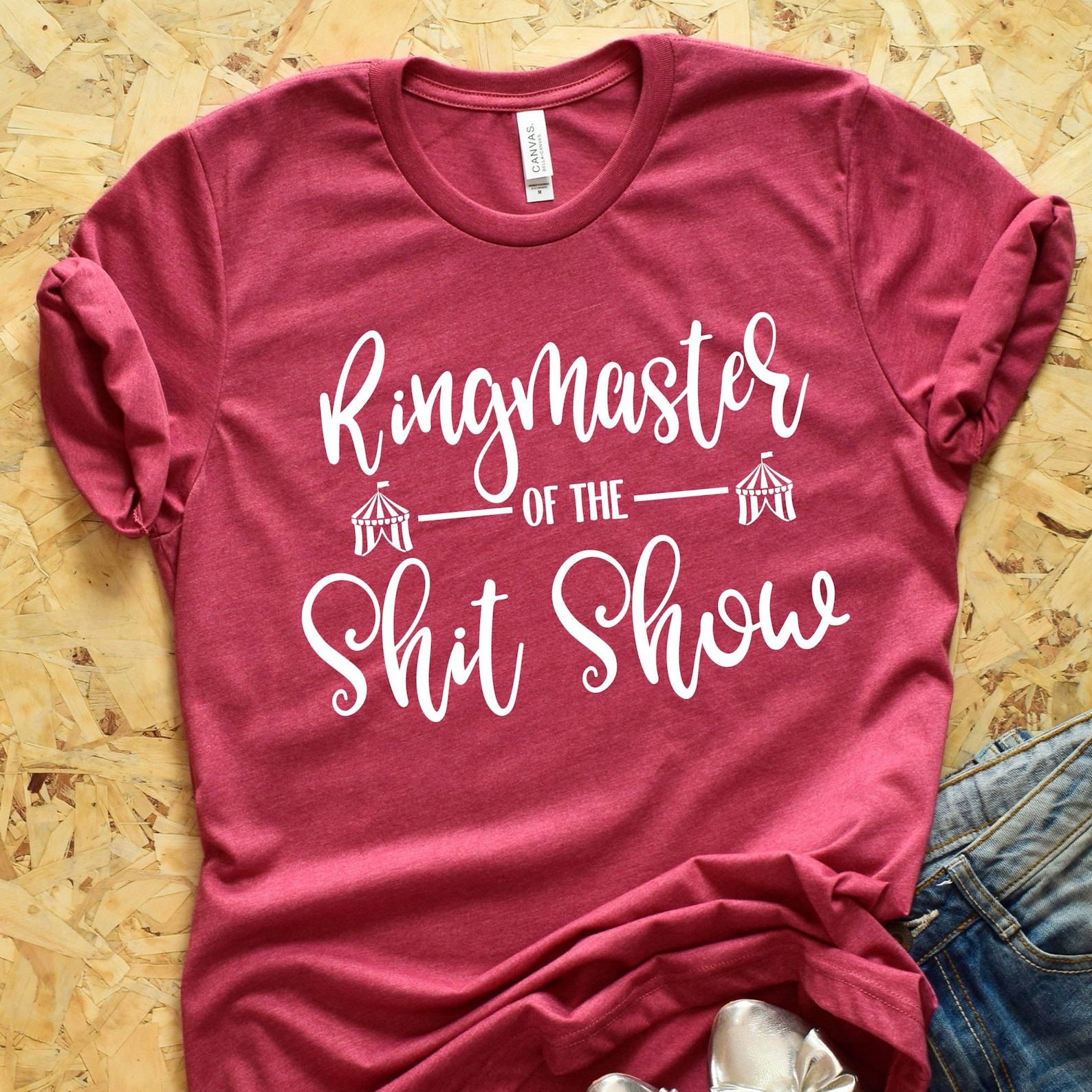 Ringmaster of the Shit Show Shirt - Ringmaster Shirt - Circus Shirt ...