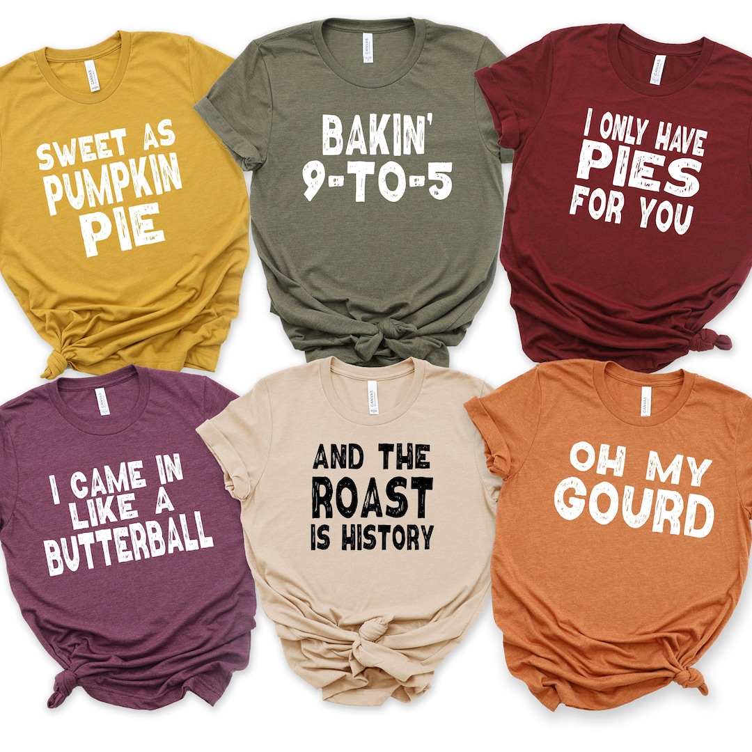 Group Thanksgiving Shirts - Custom Thanksgiving Shirts - Thanksgiving ...