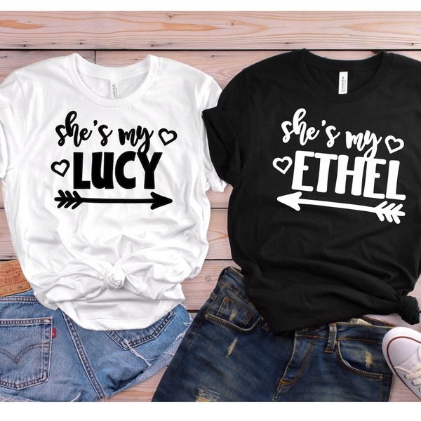 Lucy and Ethel - Etsy