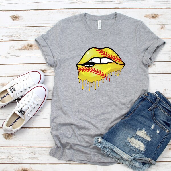 Dripping Softball - Etsy