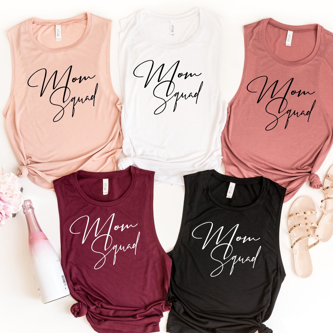 Mom Squad Tank Tops - Mom Squad Muscle Tanks - Moms Annual Trip Shirts ...