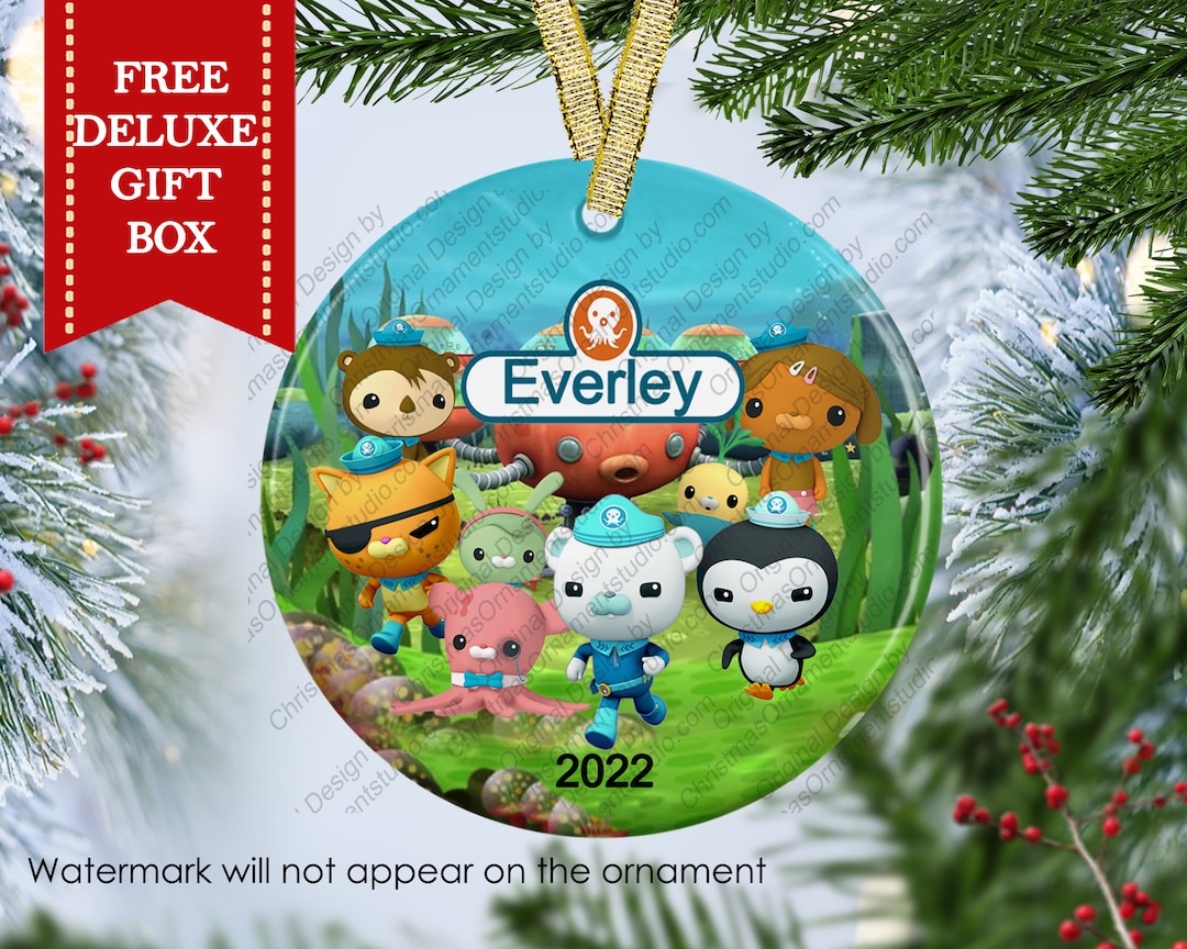 Octonauts Christmas Ornament-kids Christmas Ornament-octonauts - Etsy