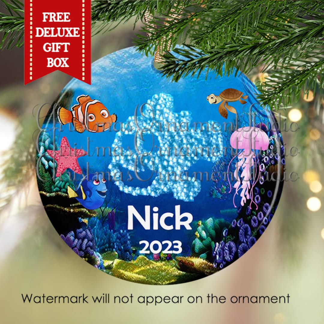 Moonfish Finding Nemo Christmas Ornament-kid Christmas Present-fish ...