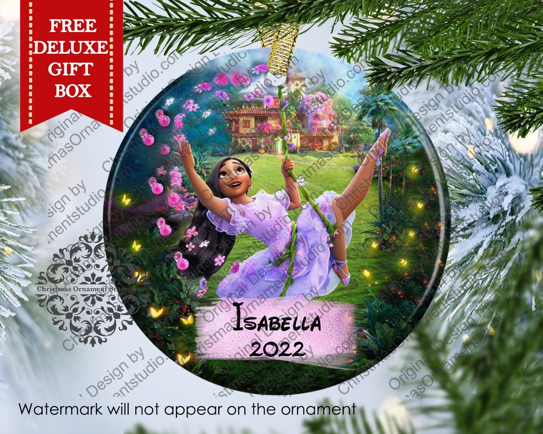 Isabela Encanto Christmas Ornament-madrigal Christmas - Etsy