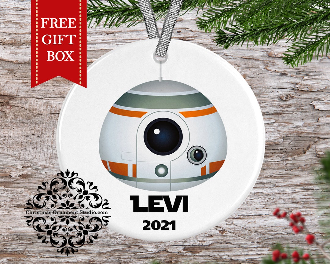 BB8 Christmas Ornament-star Wars Christmas Ornament-unique Ornament-kid ...