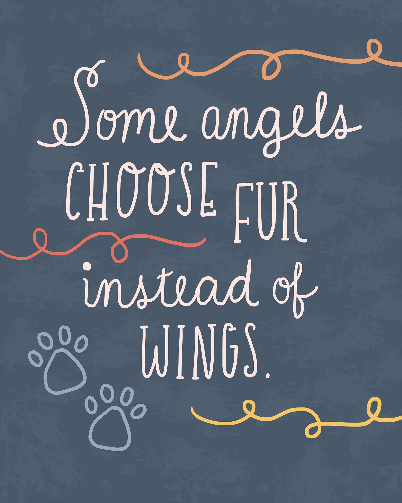 Some Angels Choose Fur Instead of Wings. - Etsy