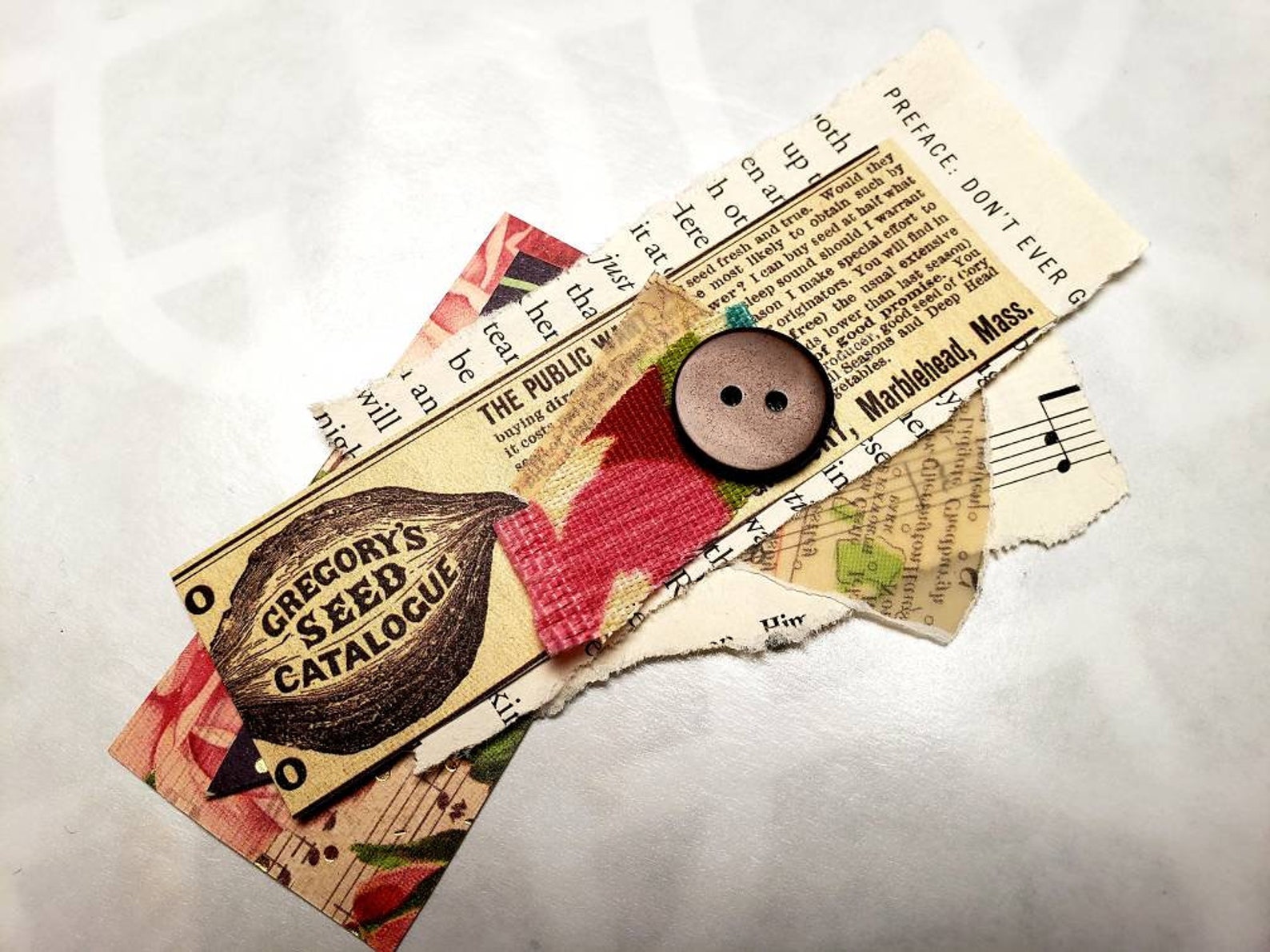 Vintage Junk Journal Embellishments Paper Clusters for Junk | Etsy