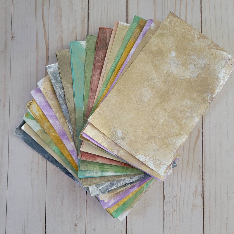 Hand Painted Papers - Etsy