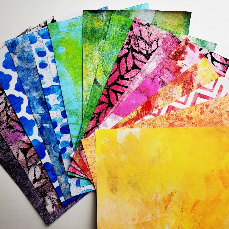 Mixed Media Collage - Etsy