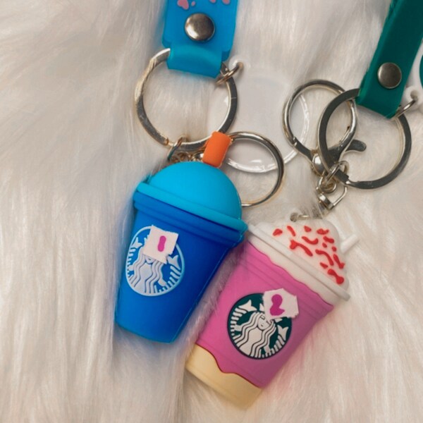 Starbucks Keychain - Etsy