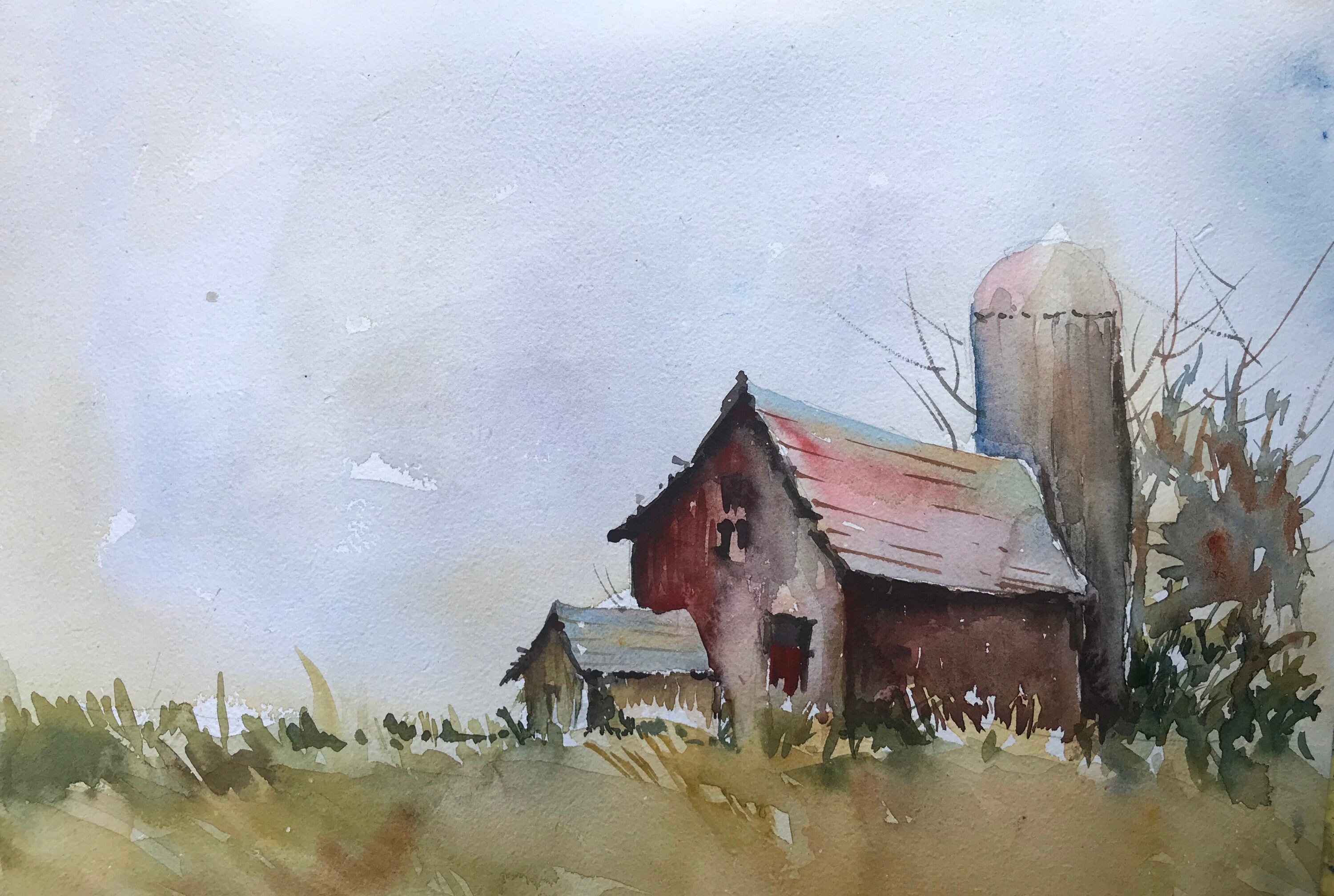 Barn and Farms Art/ Rural Landscapes/farm Wall Decor/ Barn - Etsy UK