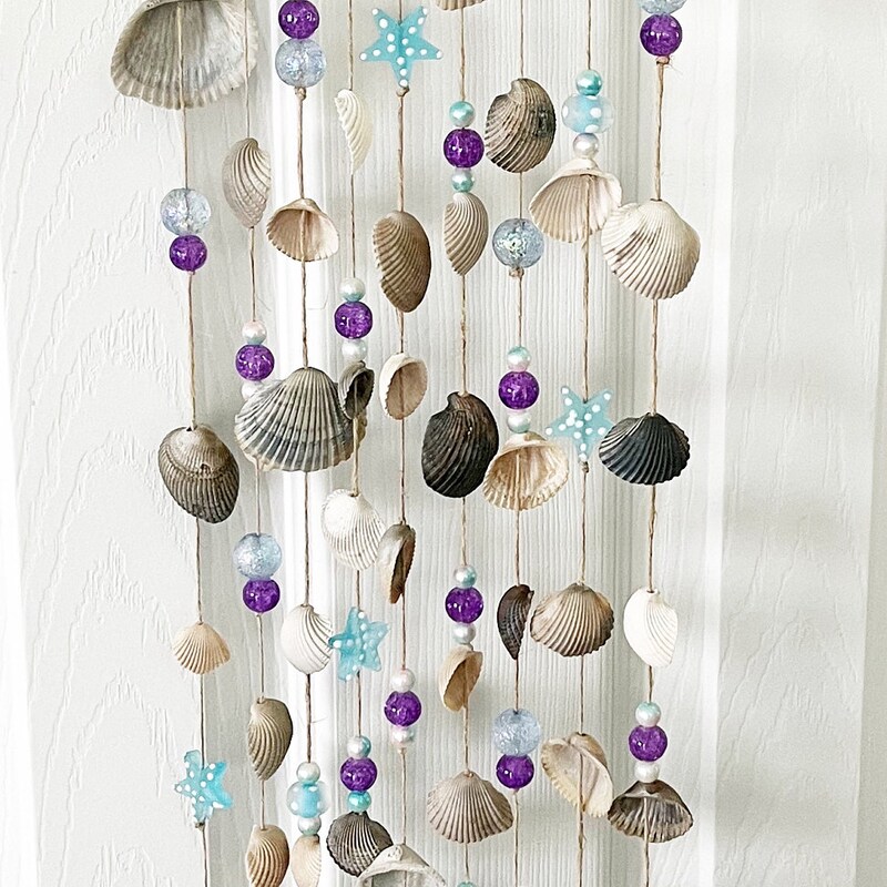 Sea Shell Wind Chime Etsy