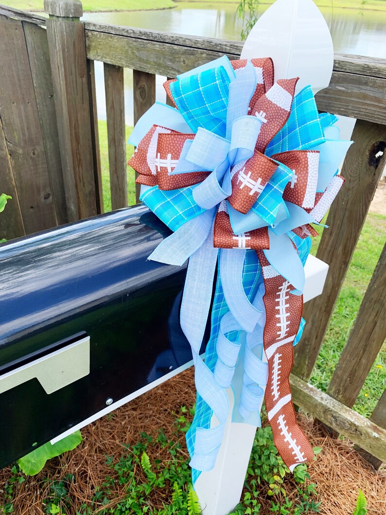 Sports Collection footballfootball Ribbon Football - Etsy