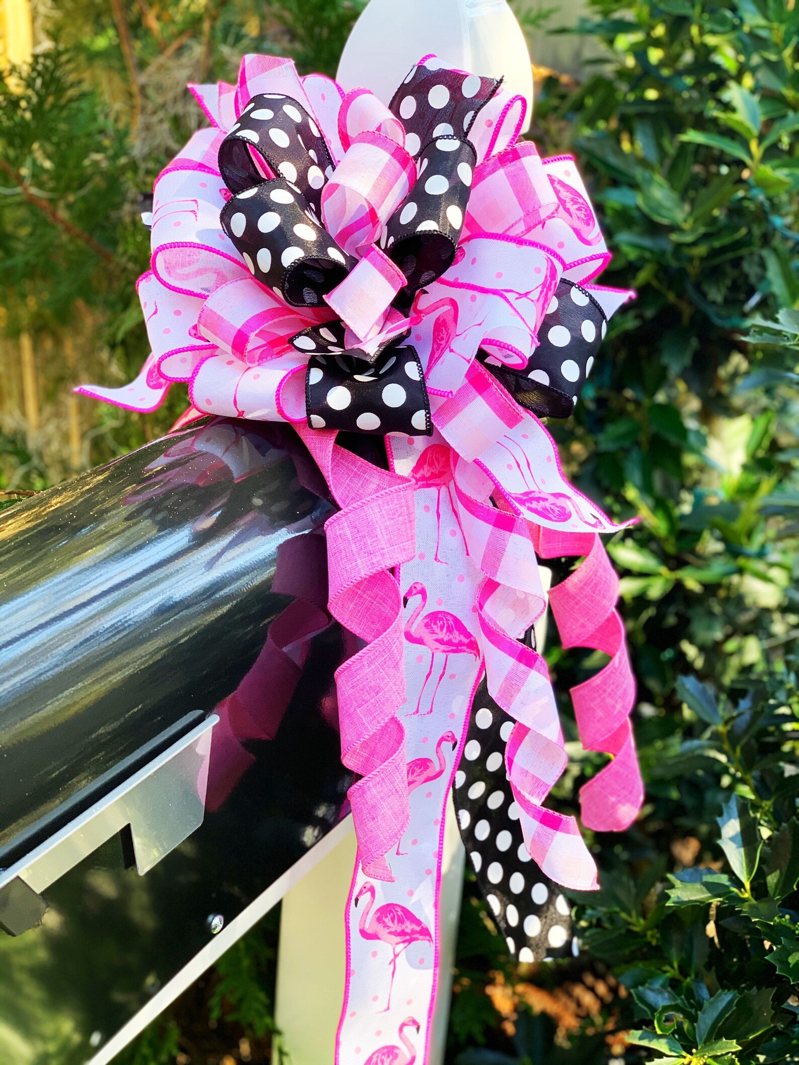 Summer Collection Pink Flamingo Bow Pink Flamingo Pink - Etsy