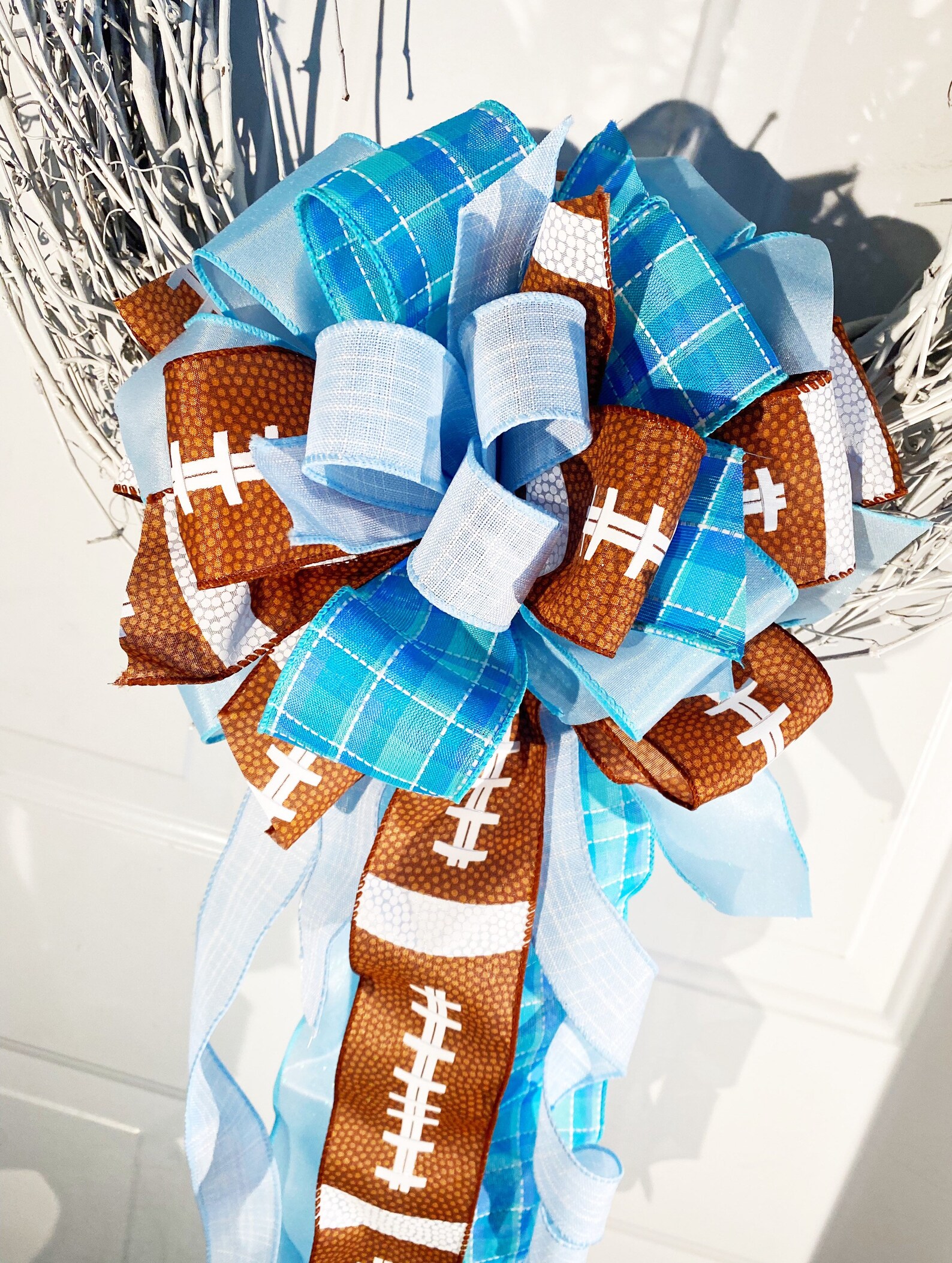 Sports Collection footballfootball Ribbon Football - Etsy