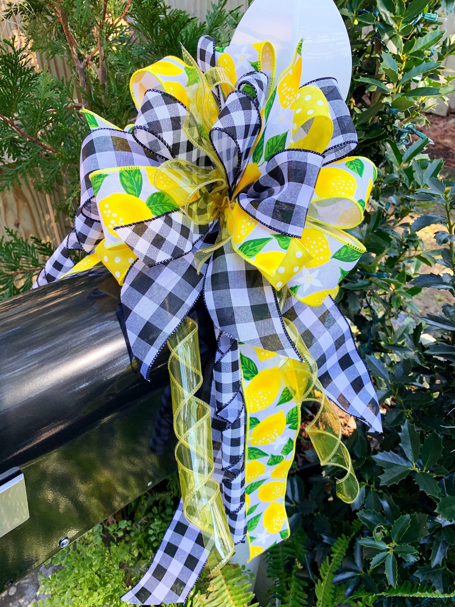 Everyday Collection Lemon Bow Lemons Lemon Ribbon Summer - Etsy