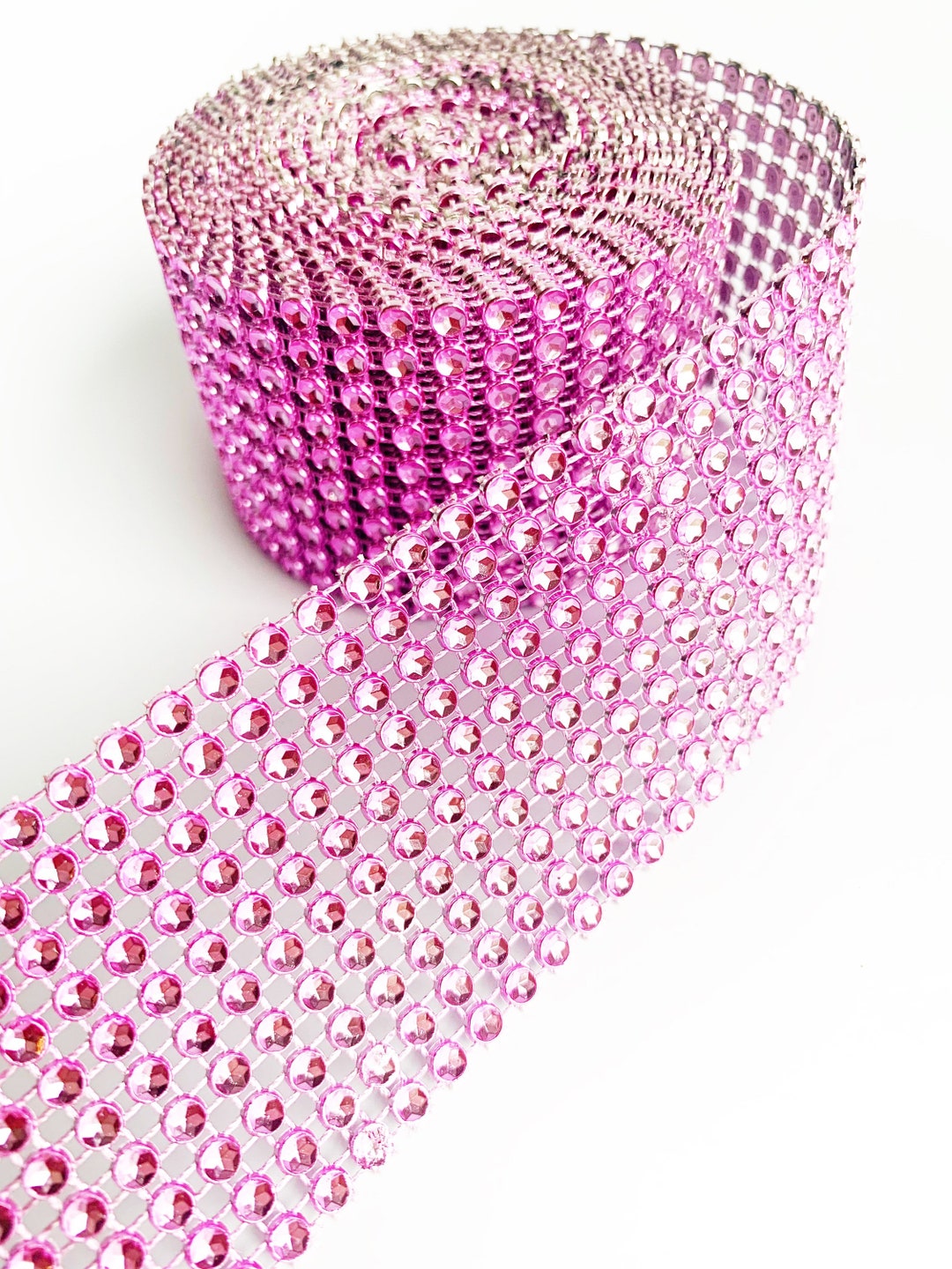 Bling Ribbon - Bling Ribbon,pink Ribbon,light Pink,wedding Decor ...