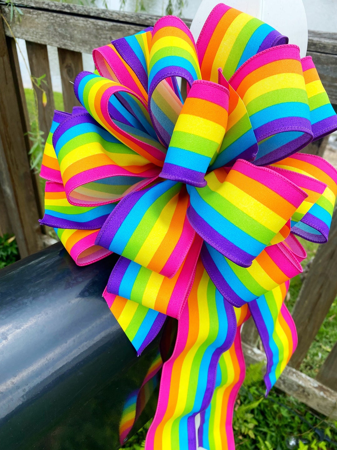 Everyday Collection - Pride,pride Bow,pride Decor,rainbow,rainbow Bow ...