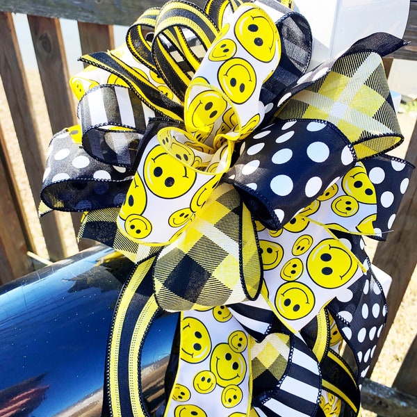 Smiley Face Ribbon - Etsy