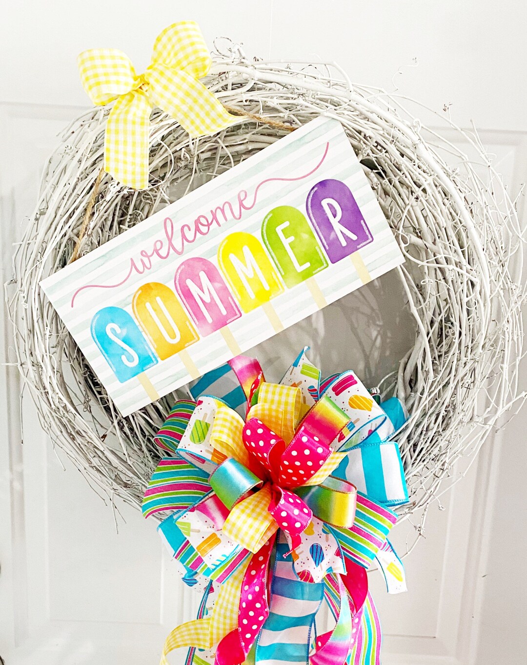 Summer Collection - Gift Set,plaque,summer Plaque,summer Bow,summer ...