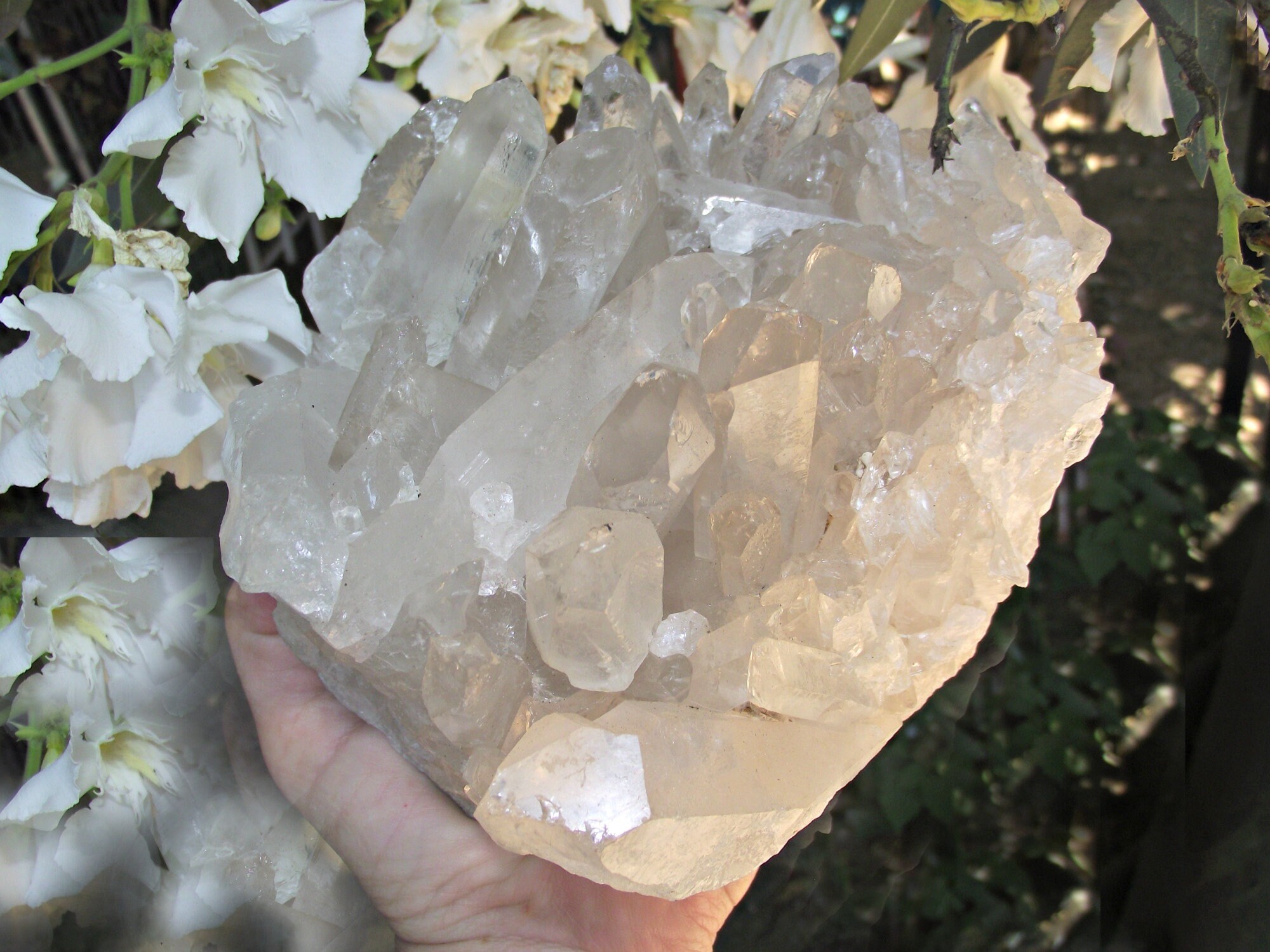 Crystal Cluster From Brazil / Natural Crystal / Raw Crystal - Etsy