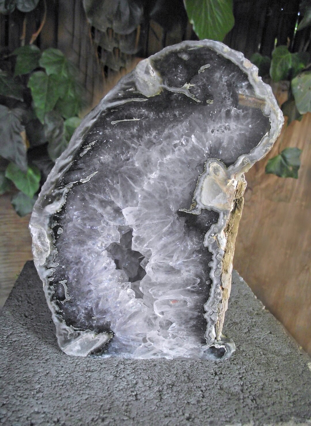 Lilac Colored Geode - Etsy