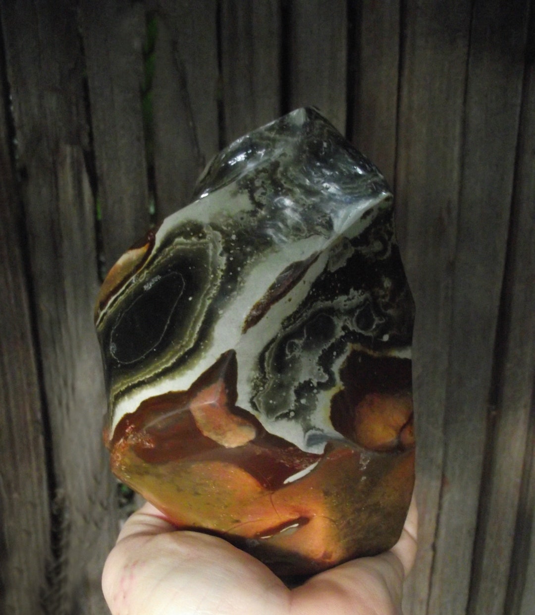 Spectacular Jasper Flame - Etsy