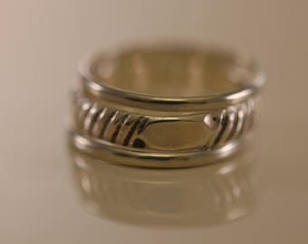 Solid silver rings | Etsy