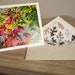 Set of Four Fall Themed Note Cards, Fall Lined Envelopes, Thanksgiving ...