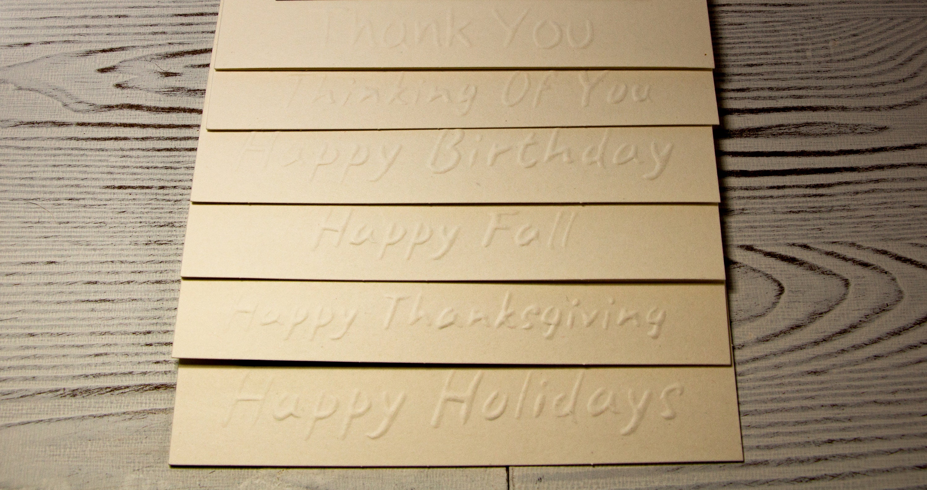 Assorted Hand Embossed Greeting Cards With Original Photographs ...