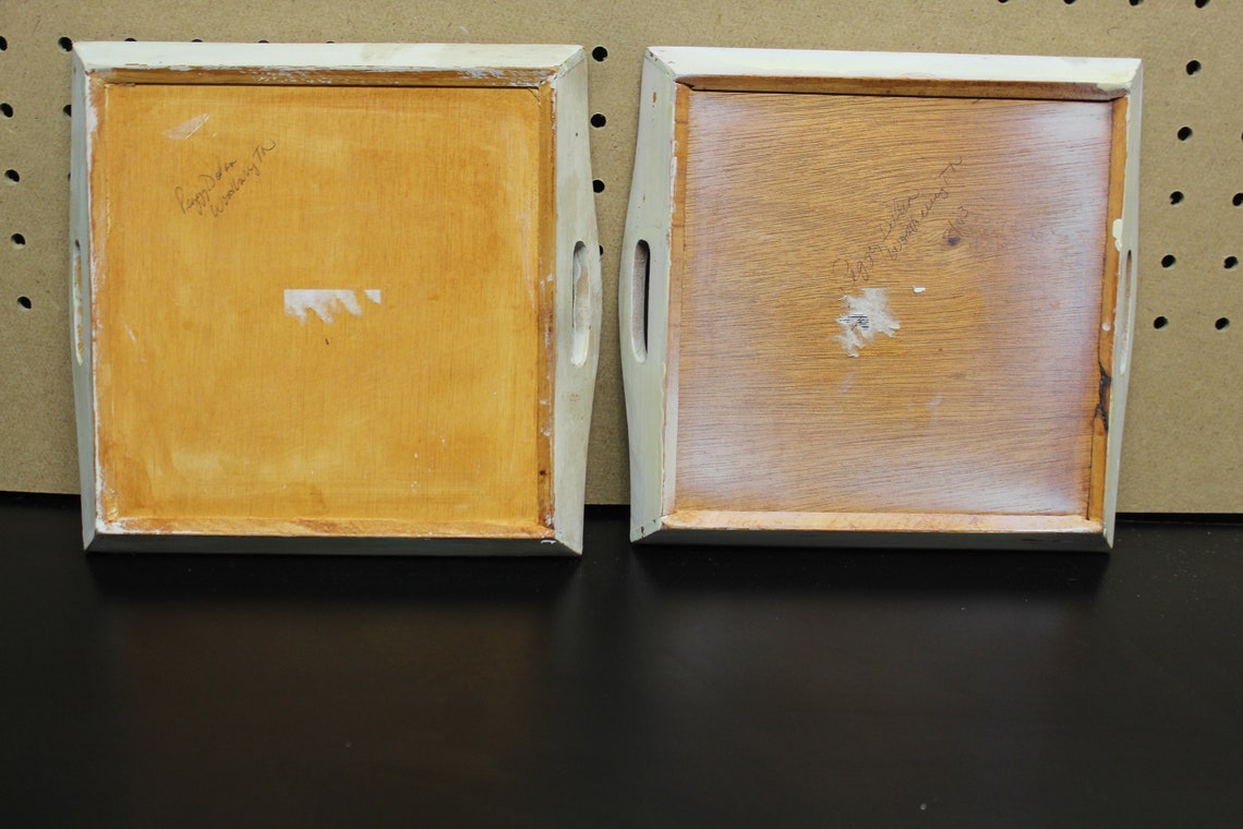 Rooster Wooden Trays Painted Rooster and Hen Farmhouse - Etsy