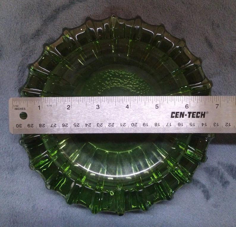Ashtray Fostoria Green Ashtray Decor - Etsy