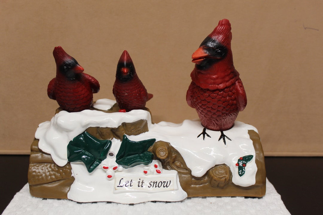 Cardinal Trio Musical Animated Singing and Chirps - Etsy