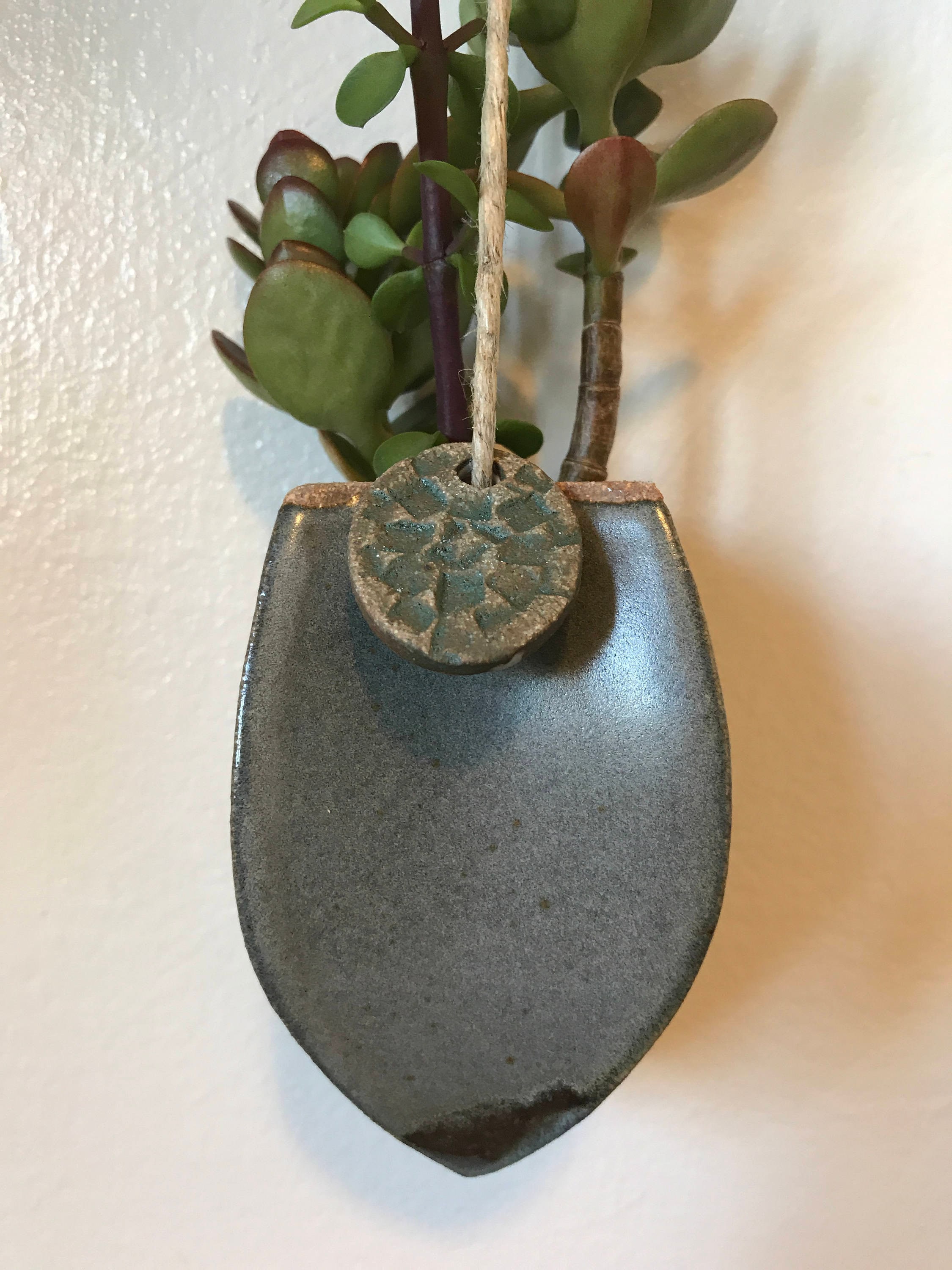 Small Ceramic Hanging Planter Pot - Etsy