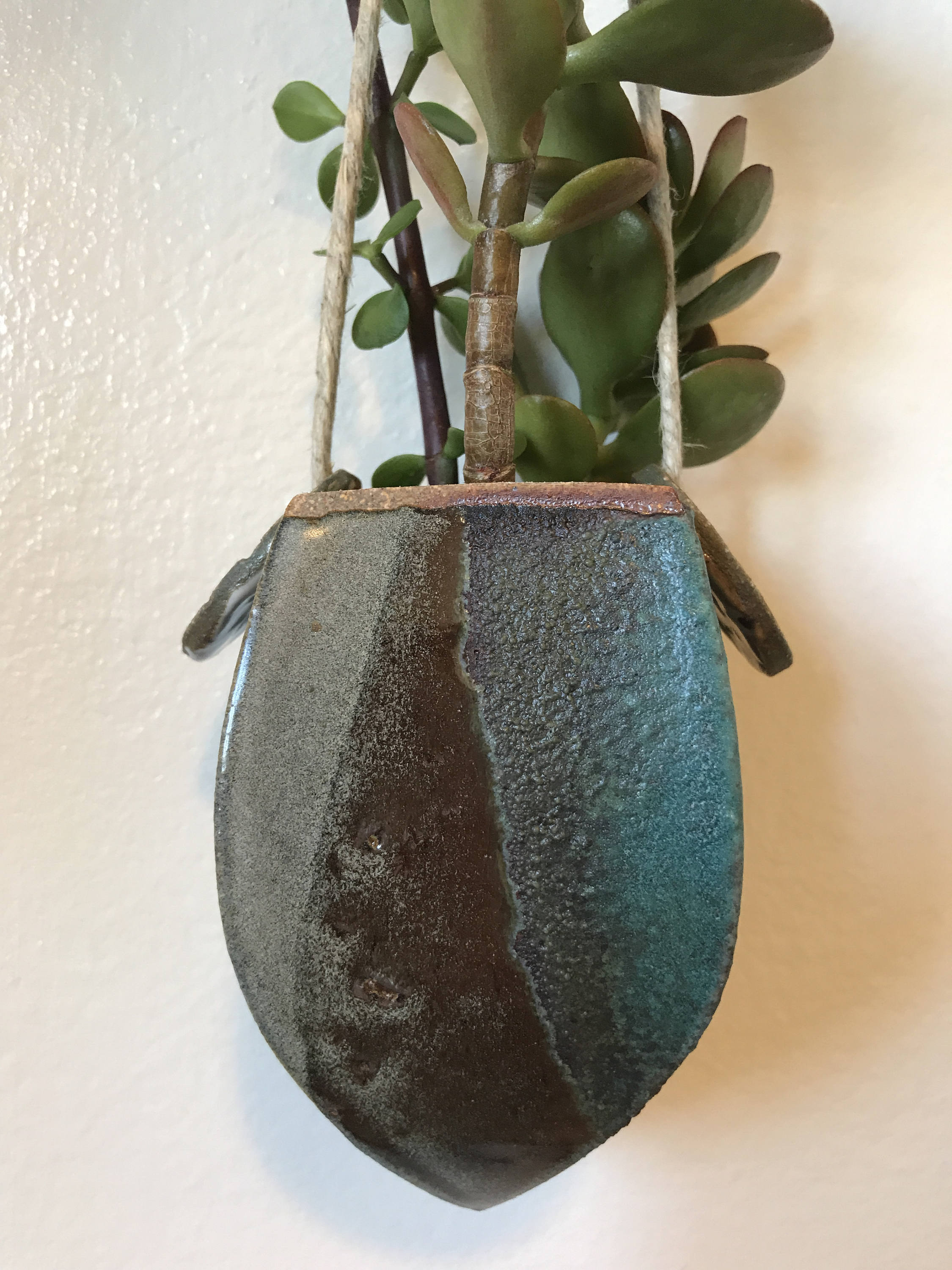 Small Ceramic Hanging Planter Pot - Etsy