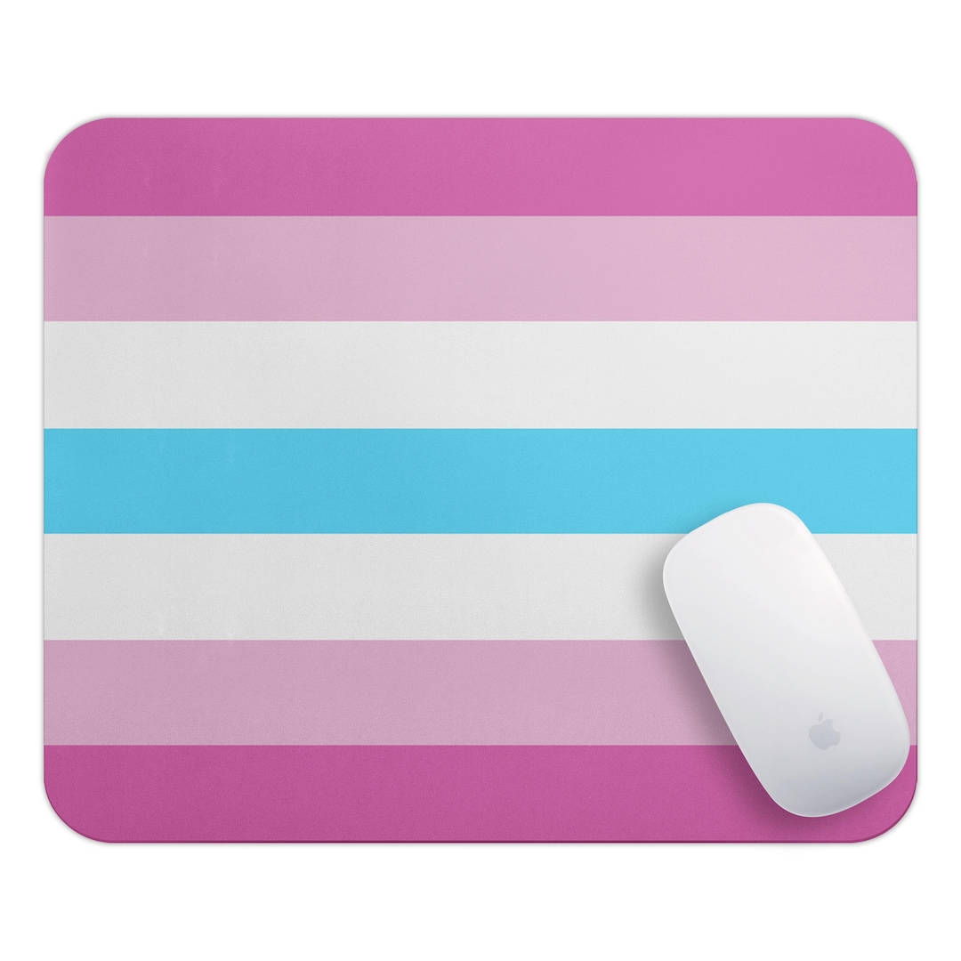 Femboy Pride Mouse Pad, Femboy Flag Mouse Pad, Femboy Flag Desk Mat, LGBTQ Femboy Pride Mousepad ...