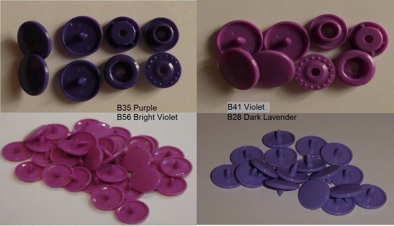 20 Sets KAM Snaps Size 20 / Plastic Snaps / KAM Snaps T5 / | Etsy