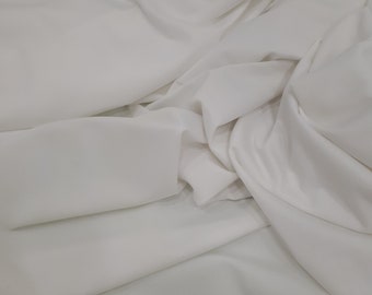 White Polyester Fabric - Etsy