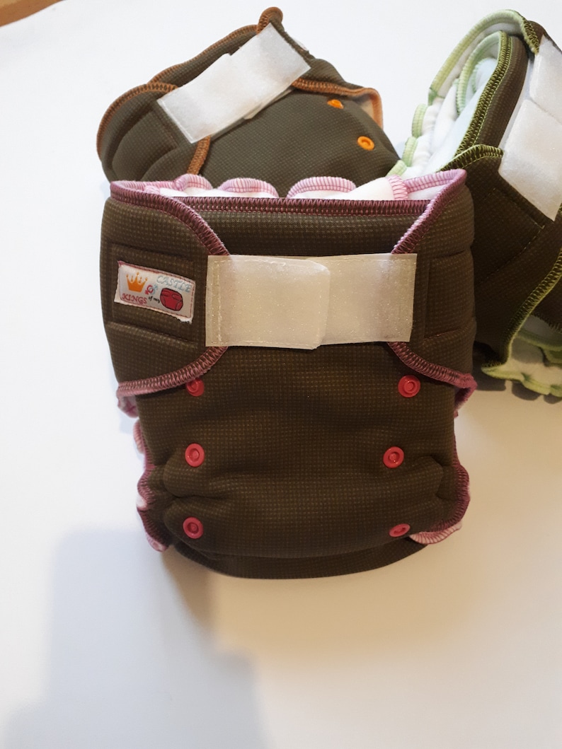 Bamboo Overnight Fitted Diaper: Windpro Outer, Super Absorbent - Etsy